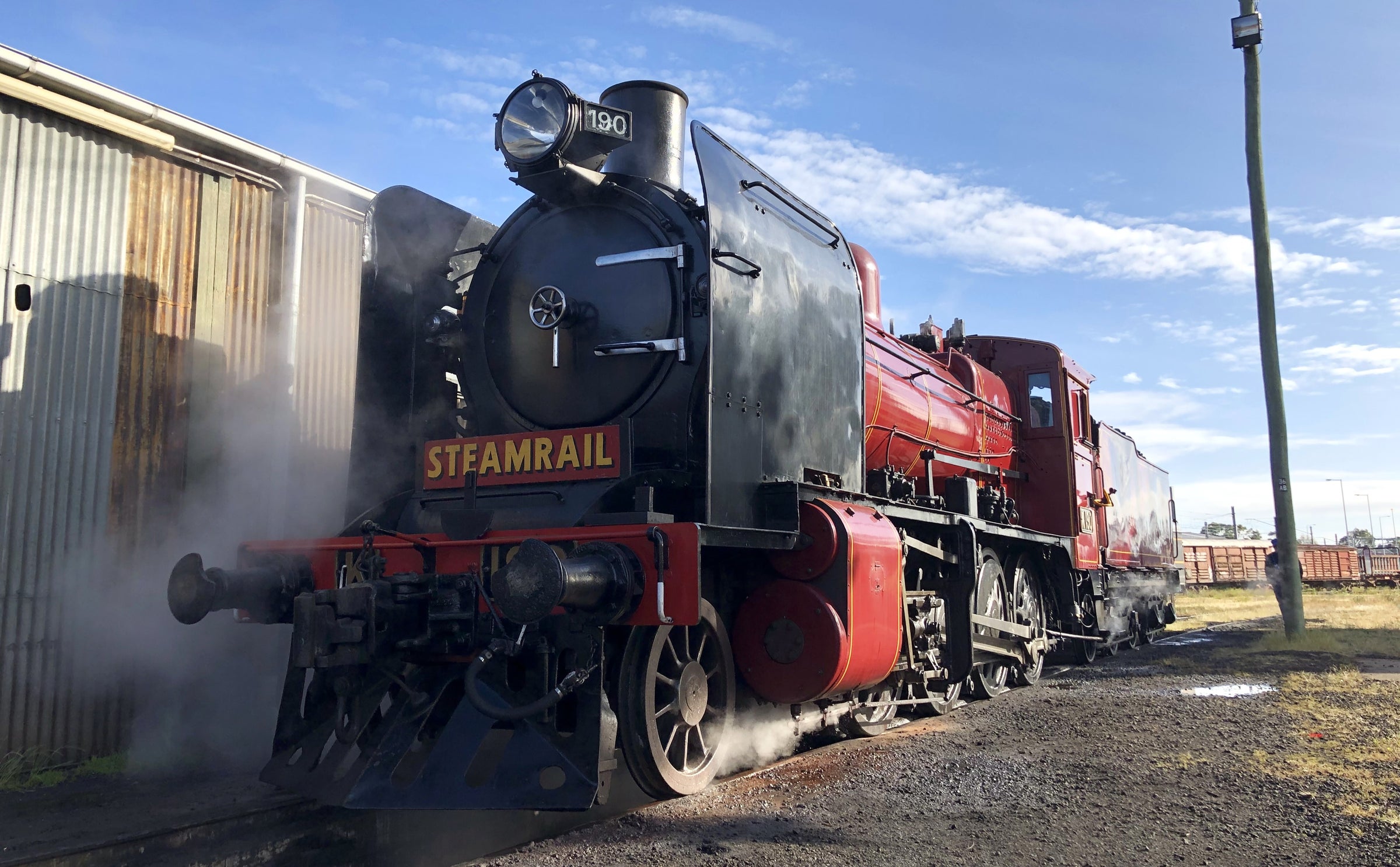 K190 | Steamrail Victoria
